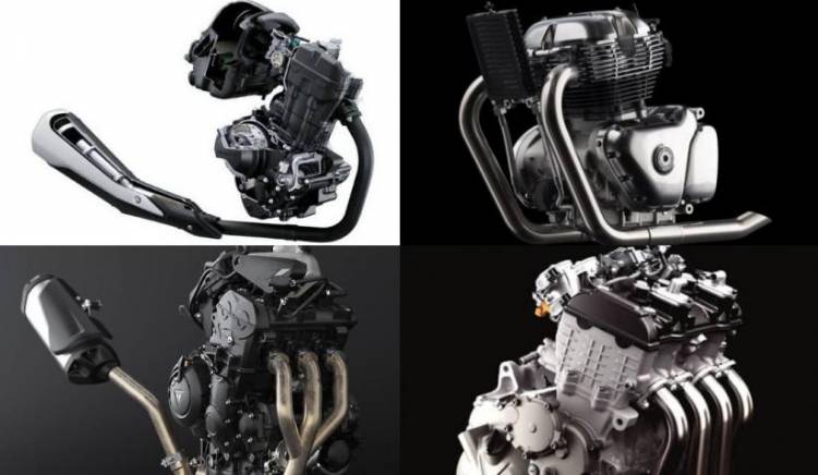 Perbedaan Motor 1 Silinder sampai 4 Silinder, Bisa Dikenali dari Bentuk ...